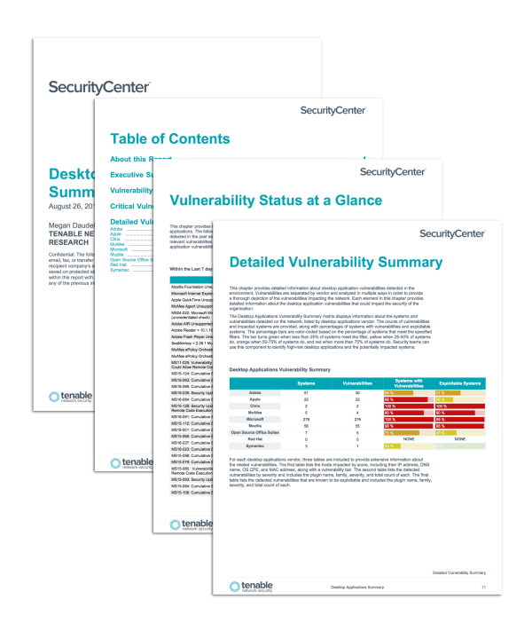 Securitycenter Report Templates Page 8 Tenable™