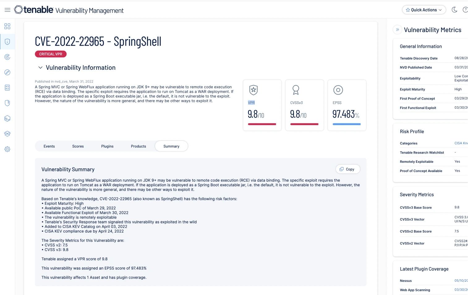 Optimize Security with Exposure Response and Vulnerability Intelligence | Tenable