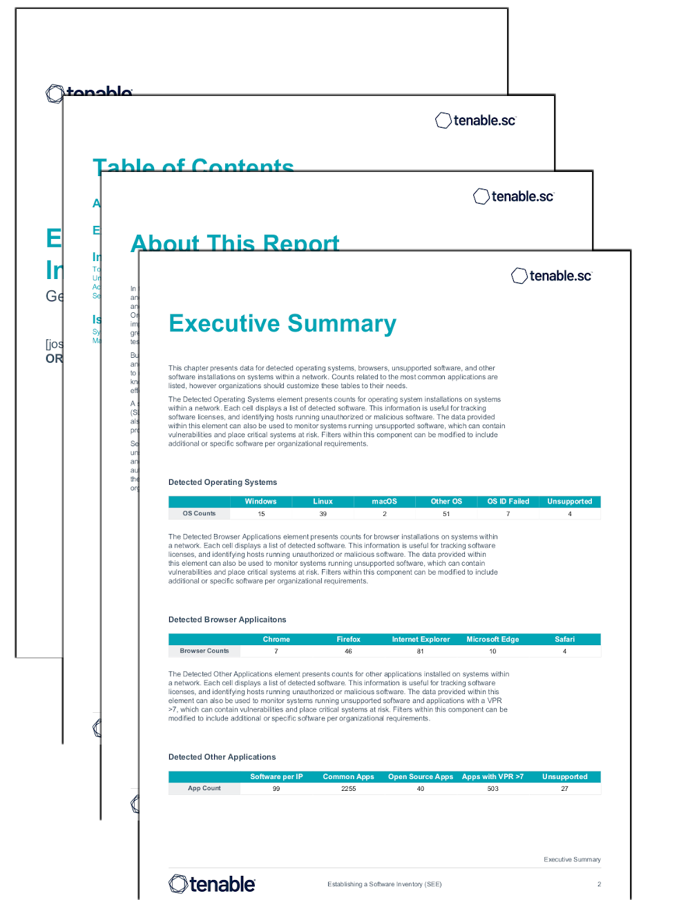 Tenable.sc Report Templates | Tenable® Tenable.sc Report Templates | Tenable®
