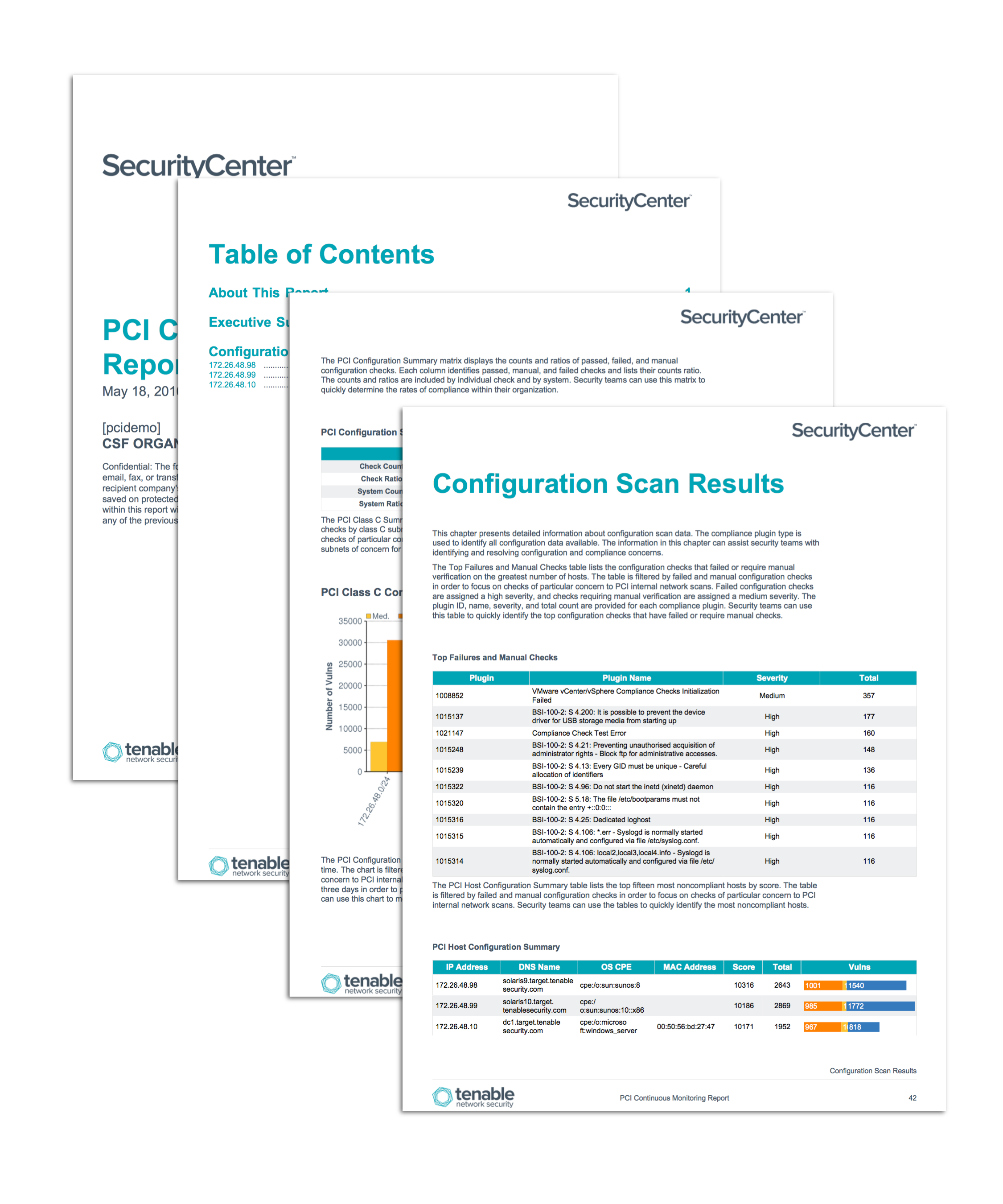 PCI Configuration Audit Report - SC Report Template | Tenable®