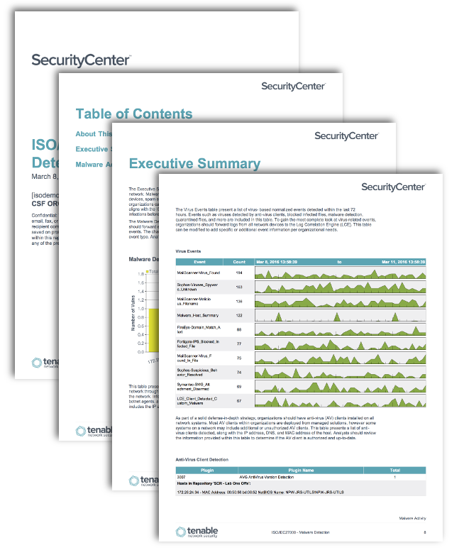 Tenable.sc Report Templates | Tenable® Tenable.sc Report Templates | Tenable®